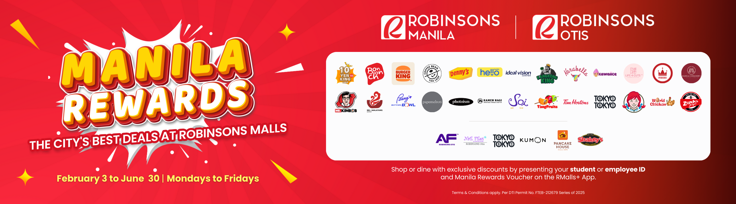 Manila Rewards | Robinsons Malls